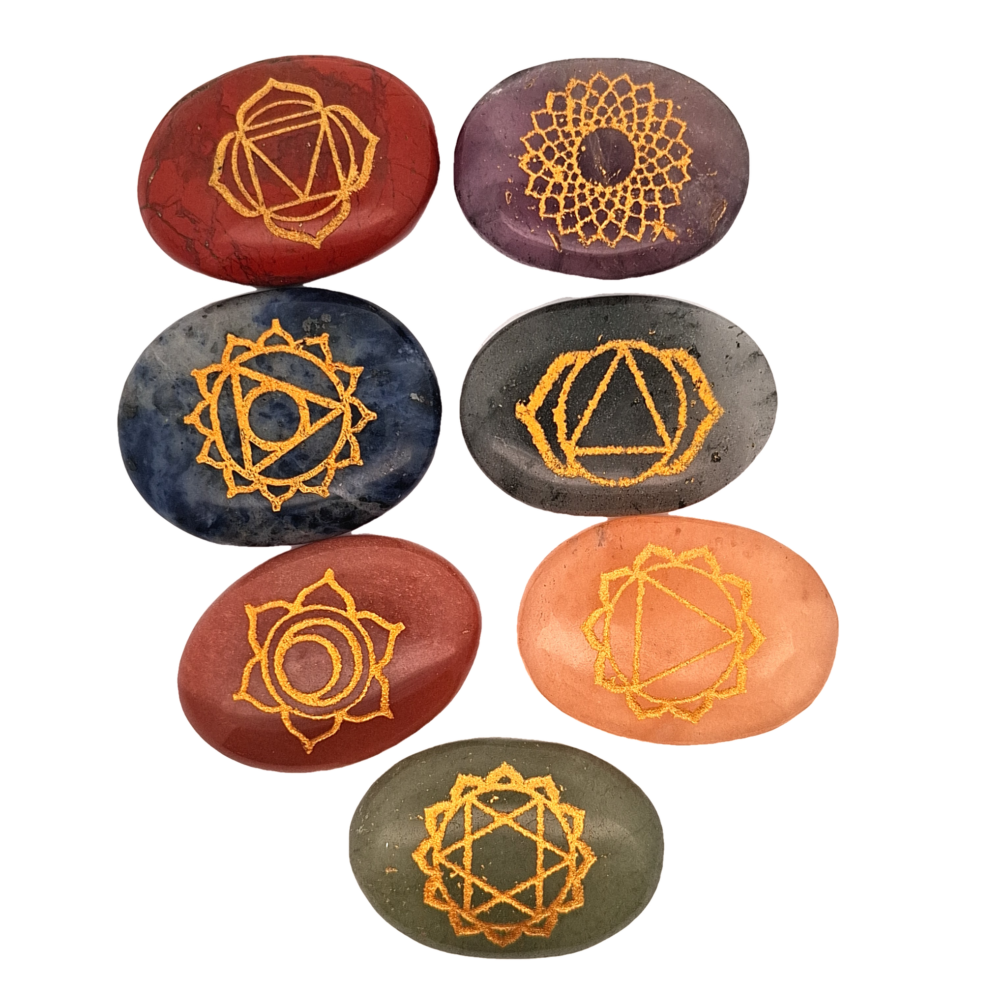 7 Chakra, Stone Set – Dervish Online Shop